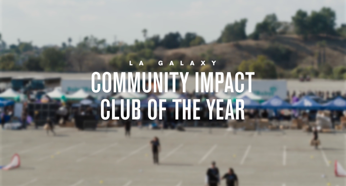 LA Galaxy Named MLS Community Impact Club of the Year